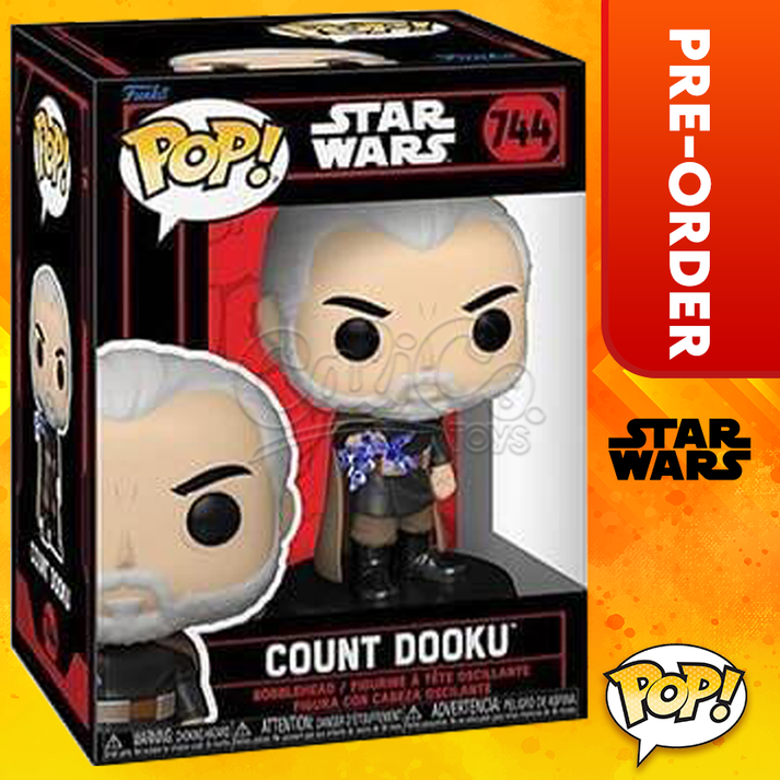 PRE-ORDER - Funko POP! Star Wars: Star Wars Darkside - Count Dooku ...