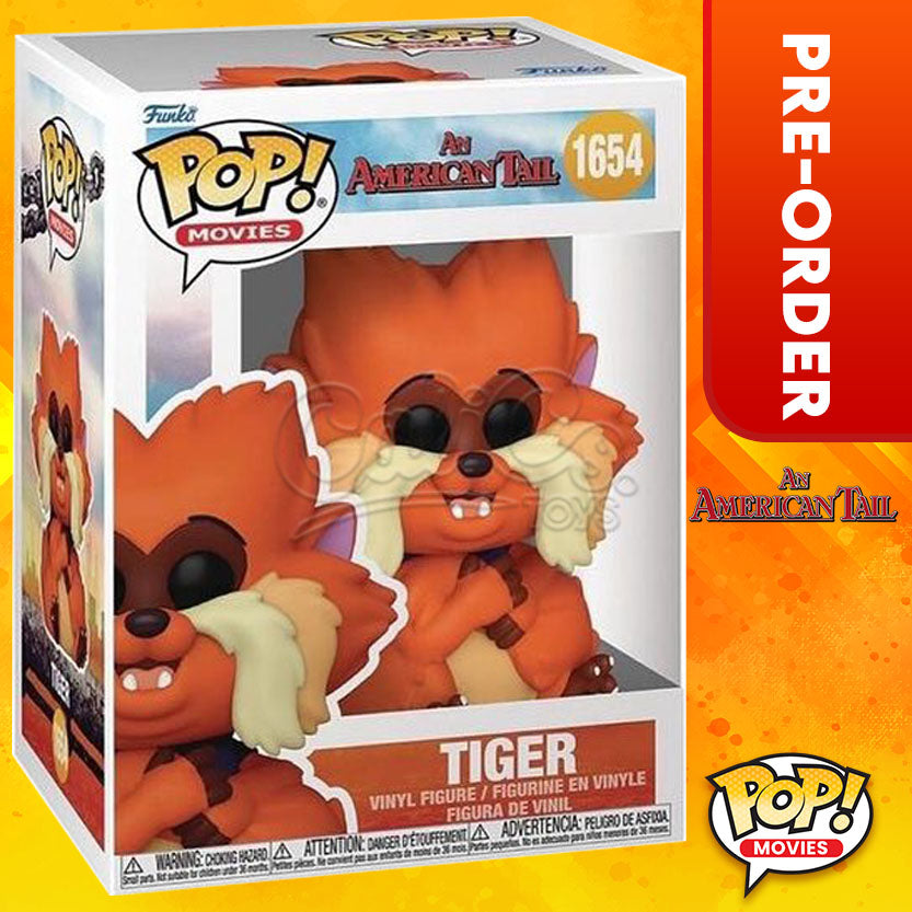 PRE-ORDER - Funko POP! Movies: An American Tail - Tiger – CaliCo Toys