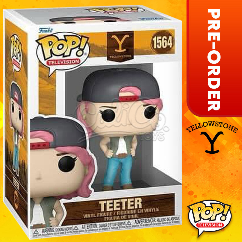 PRE-ORDER - Funko POP! Television: Yellowstone - Teeter – CaliCo Toys