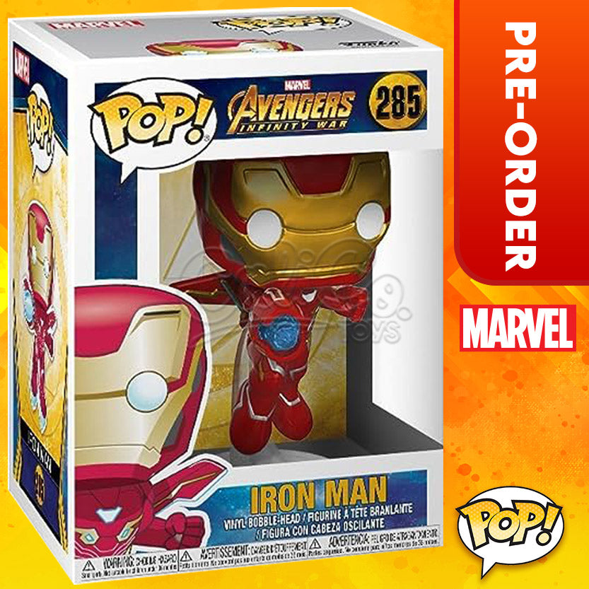 PRE-ORDER - Funko POP! Marvel Avengers: Infinity War - Iron Man ...