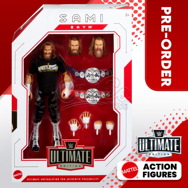 PRE ORDER - Action Figures - Hasbro: WWE Ultimate Edition - Sami Zayn ...
