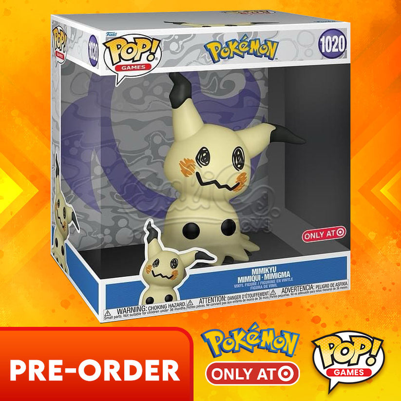 PRE-ORDER - Funko POP! Jumbo: Pokemon - Mimikyu 10 Inch (Target Exclus ...