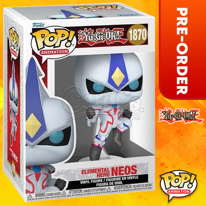 PRE-ORDER - Funko POP! Animation: Yu-Gi Oh! - Elemental Hero Neos #187 ...