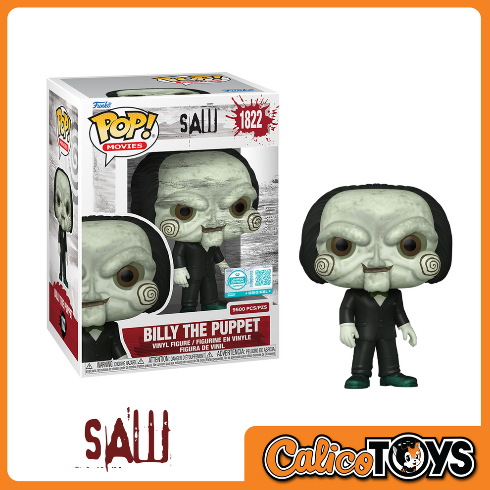 POP! Movies: SAW - Billy the Puppet (Limited Supreme Funko Exclusive ...