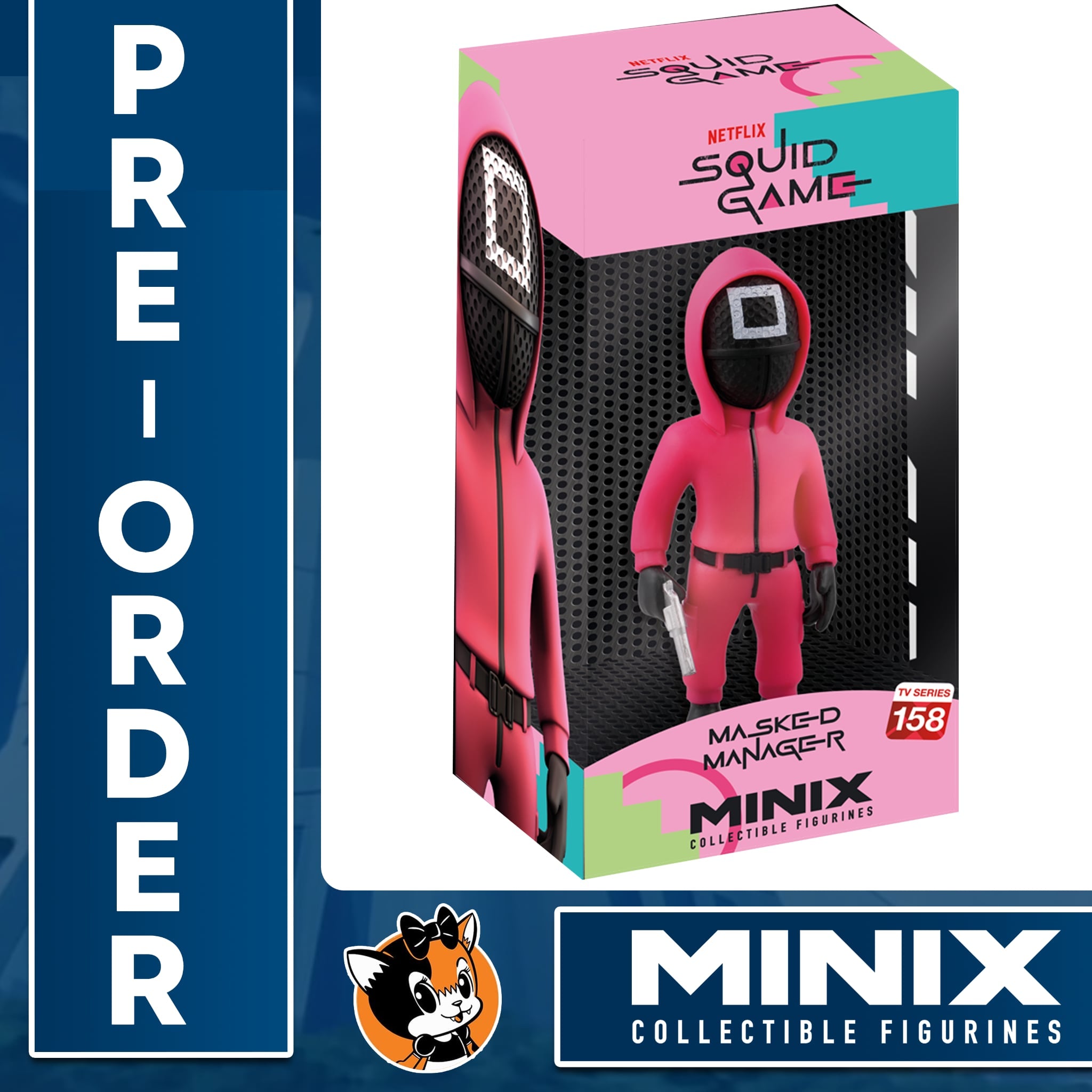 Minix TV Series - Squid Game - Masked Square Guard 158 – CaliCo Toys