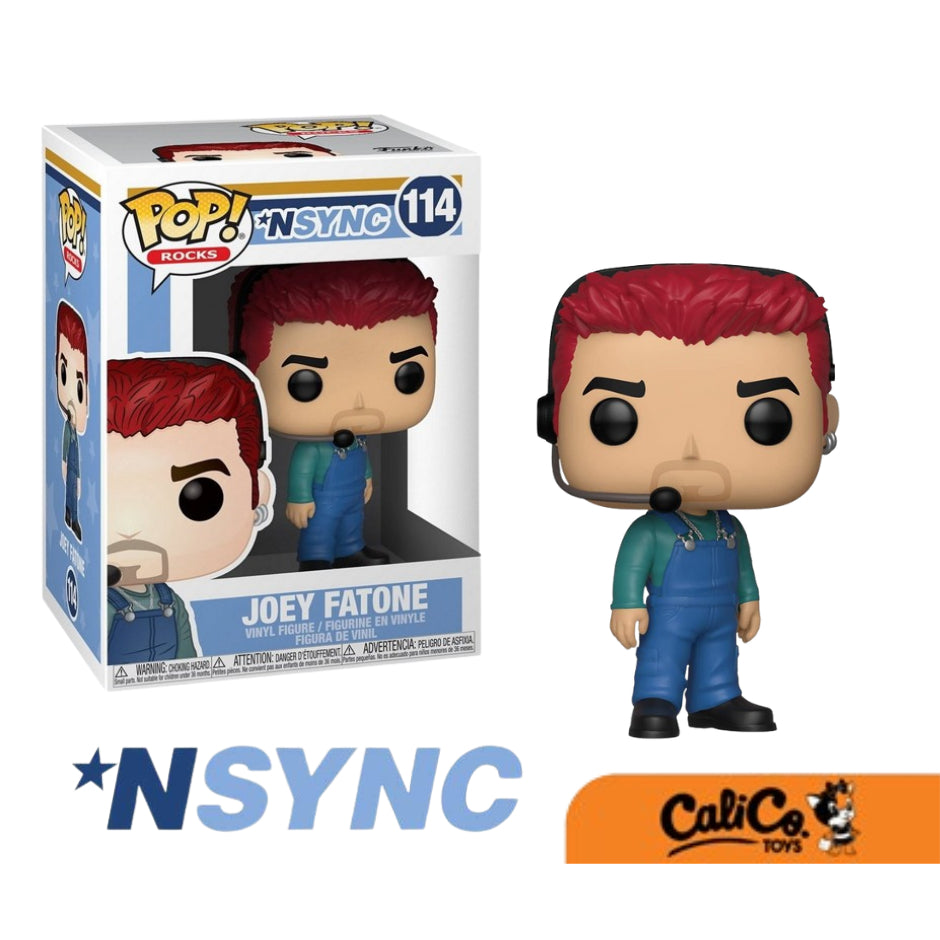 Funko POP! Rocks: NSYNC - Joey Fatone 114 – CaliCo Toys